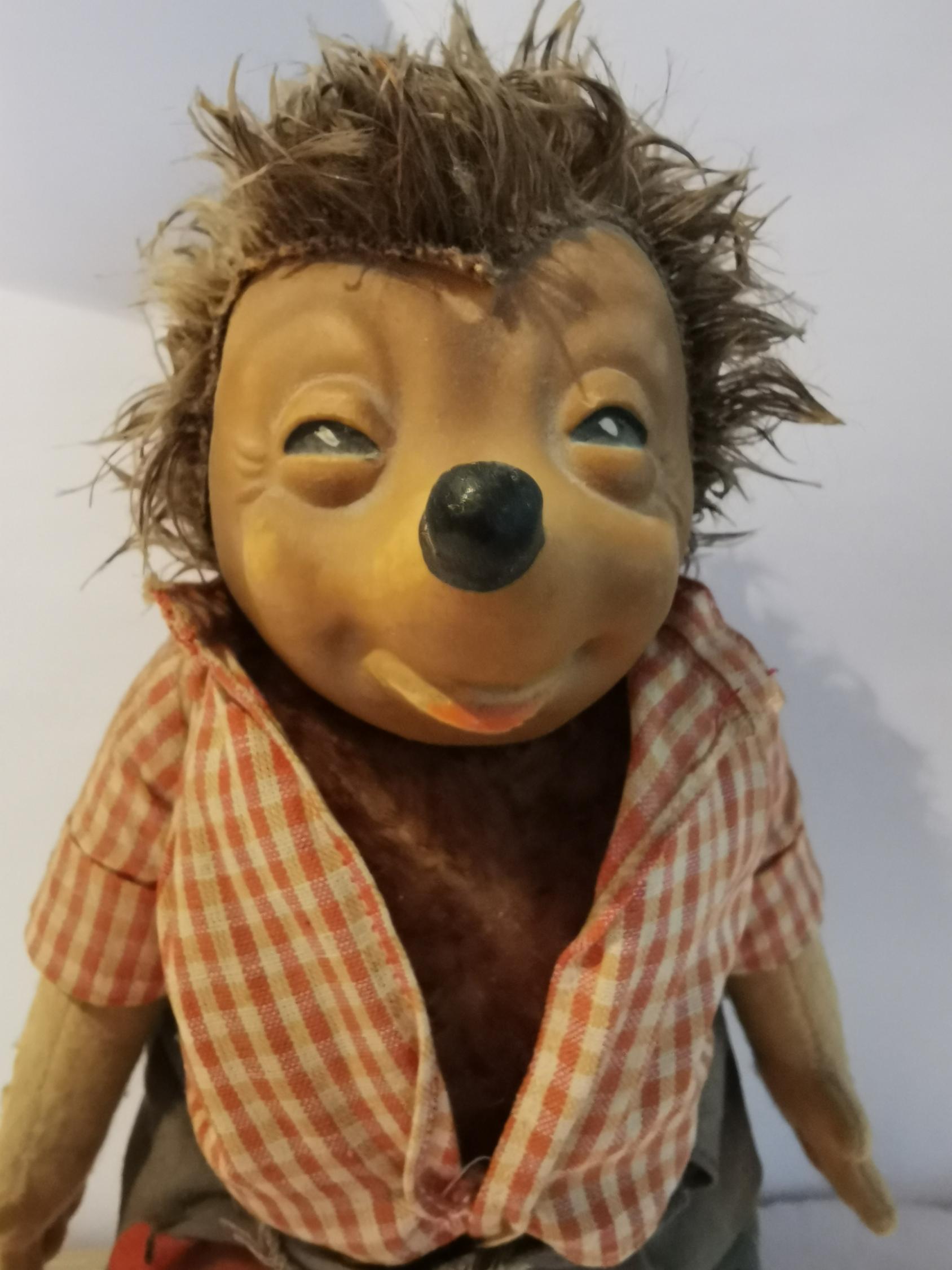 Vintage Steiff Igel Macki 1950 Ära sammelbar. Original gealtertes ...