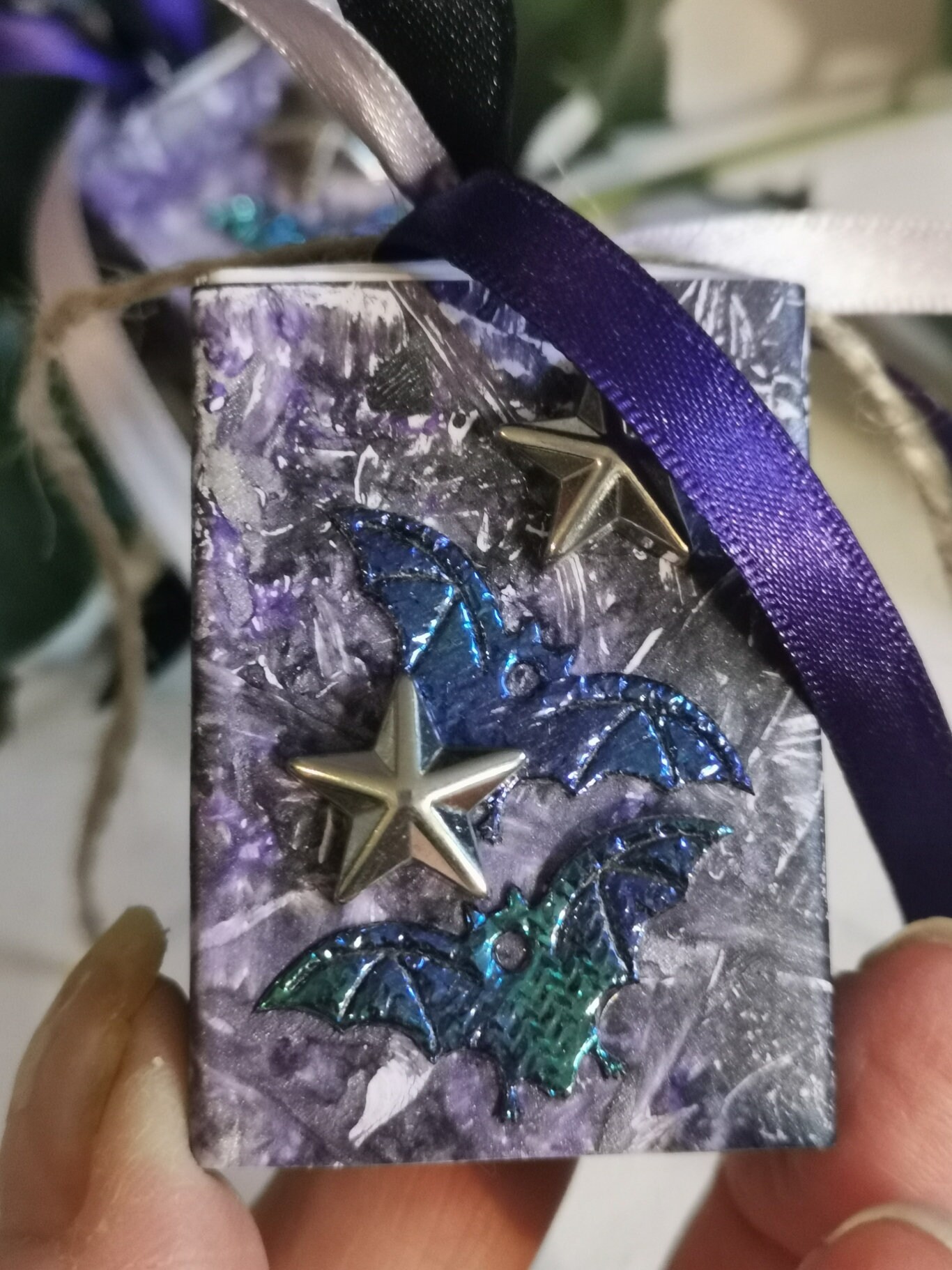 Goth Family Memory Box/birthday Thank You Gift Mini Box With Drawer ...