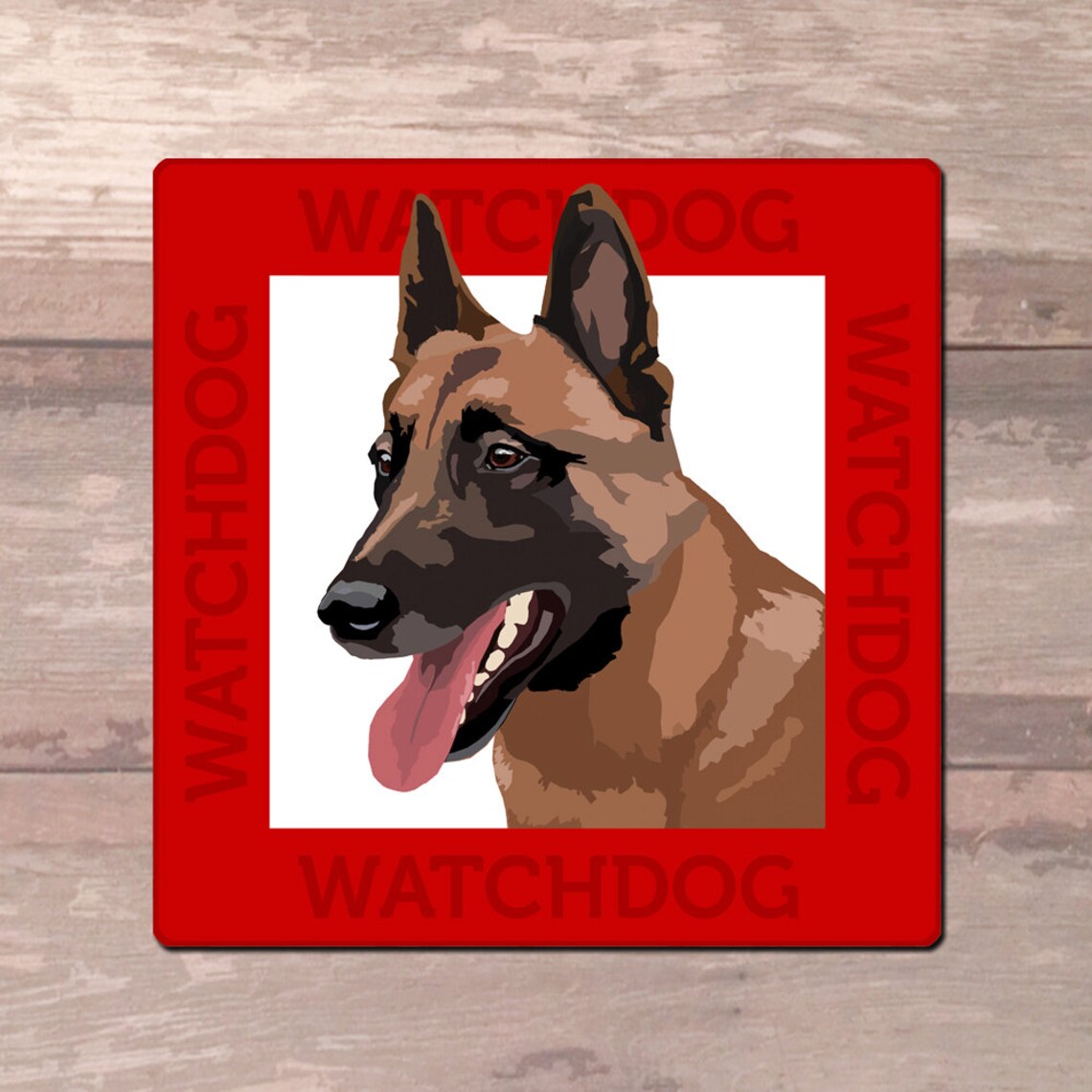 Belgian Shepherd Dog Malinois Dog Sign - Etsy
