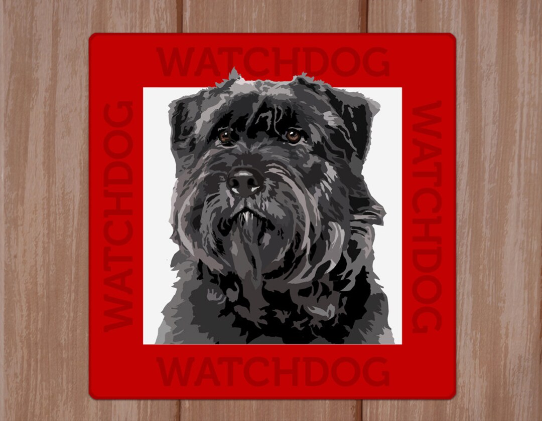 Bouvier Des Flandres Dog Sign Plate - Etsy