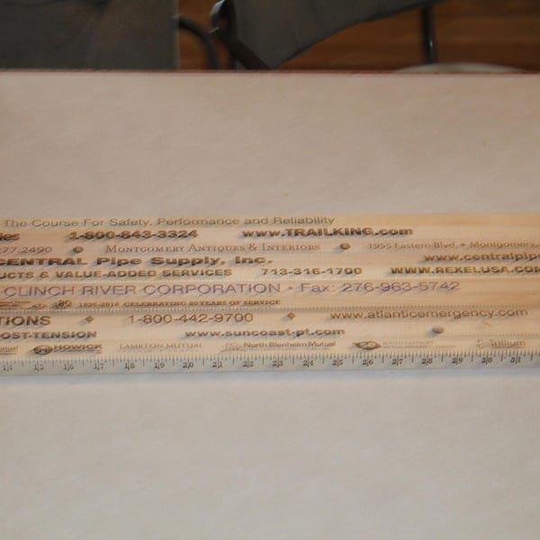 Yardsticks - Etsy