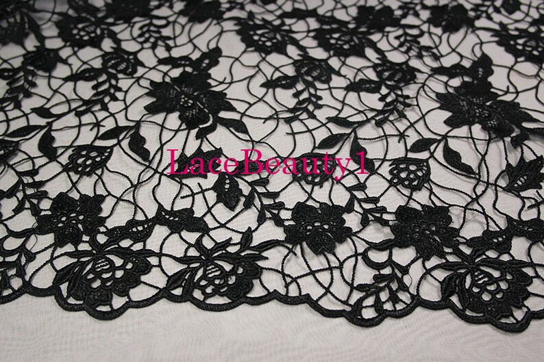 Water-soluble Lace Soft Lace Fabric Eyelet Lace Flower Lace - Etsy
