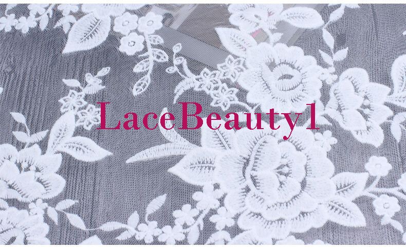 White Lace Embroidery Lace Soft Lace Venice Lace Floral Lace - Etsy