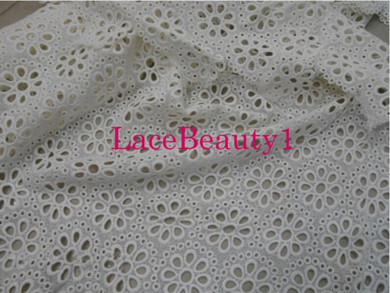Water-soluble Lace, Soft Lace Fabric, Eyelet Lace, Flower Lace Fabric ...