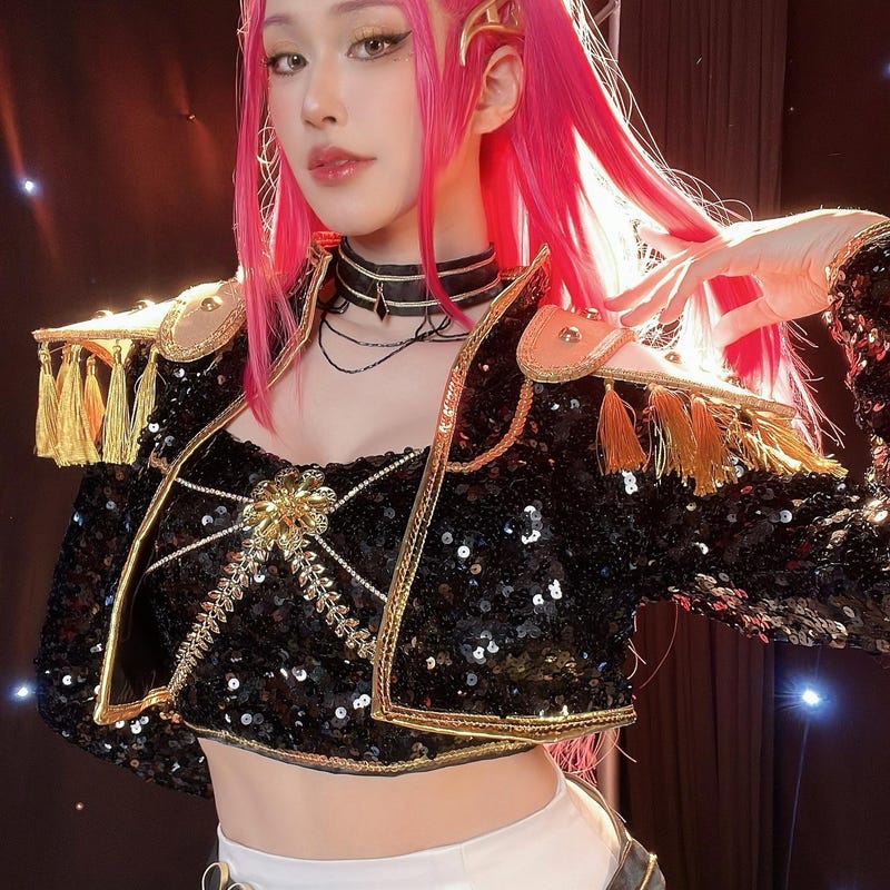 Kpop demon hunter costume rumi costumes - Etsy Italia