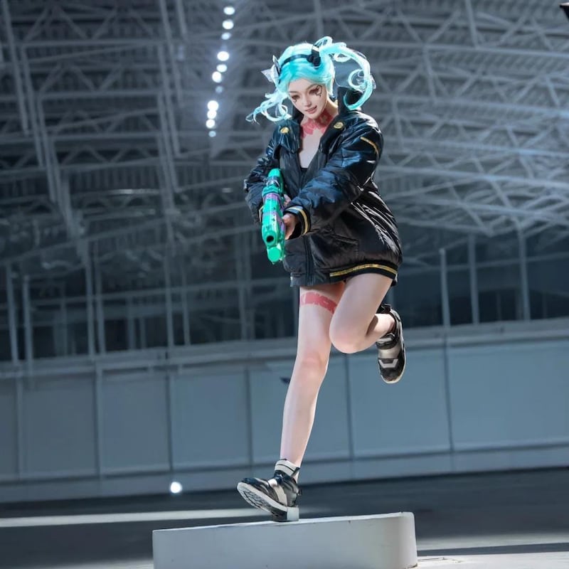 Cyberpunk Rebecca Costume - Etsy
