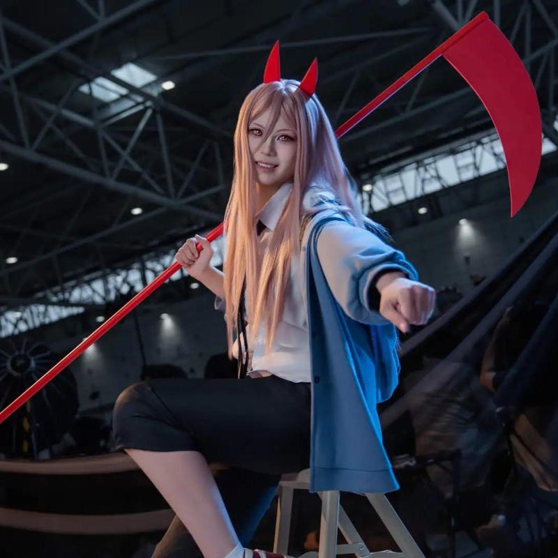 Chainsaw Man Power Cosplay - Etsy