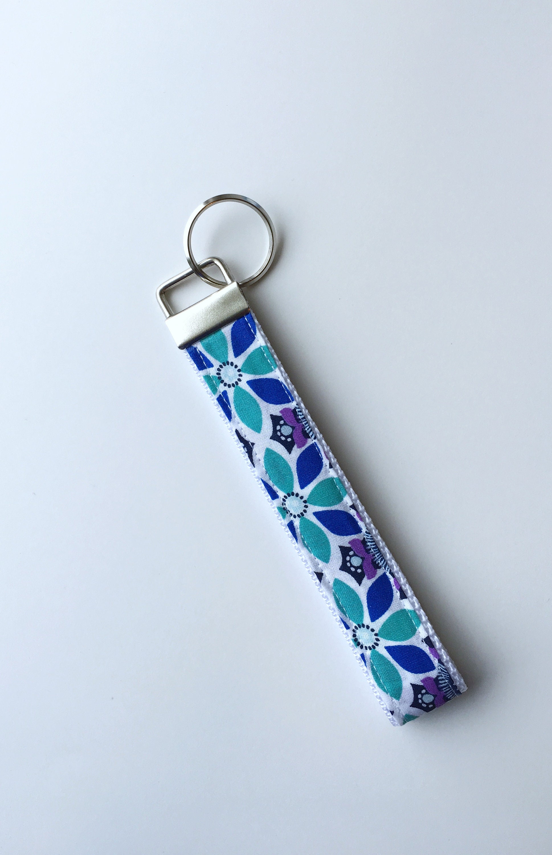 Zip ID Case Keychain Wristlet Personalized Keychain Monogramed Keychain ...
