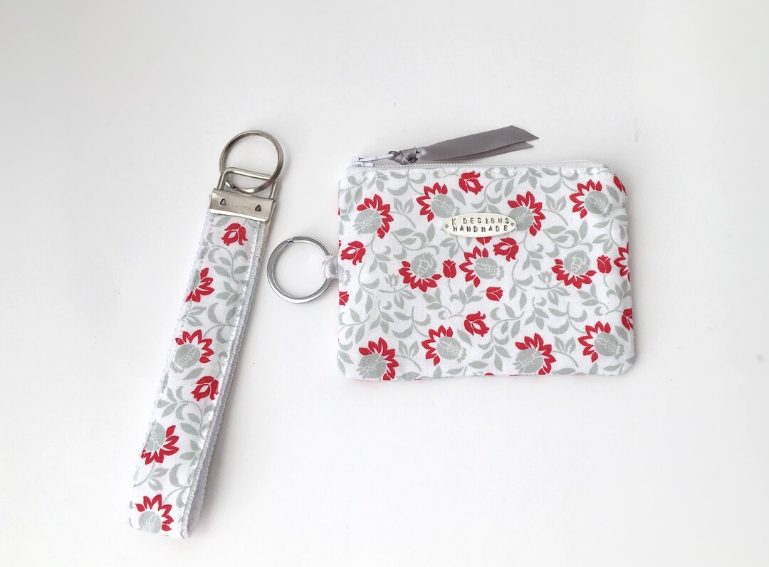 Keychain Wristlet - Personalized Keychain - Monogrammed Wristlet ...