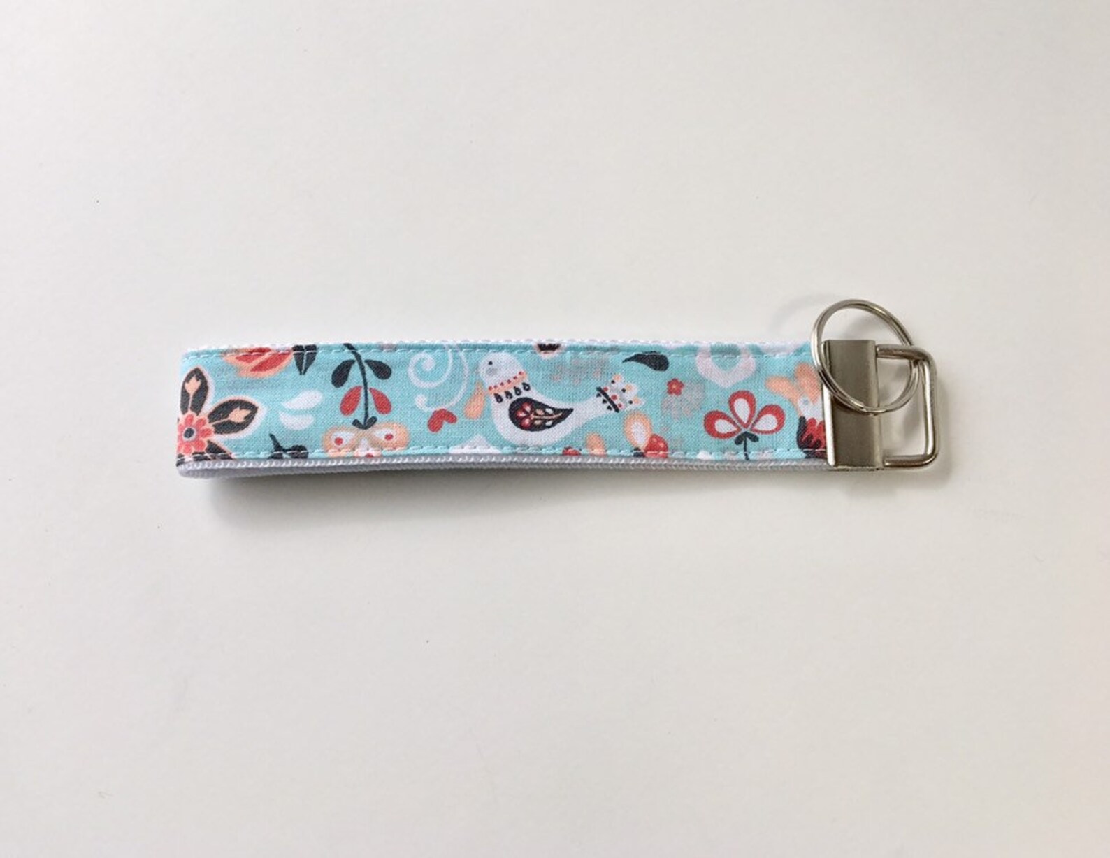 Zip ID Case Personalized Keychain Wristlet Key Fob Monogrammed Keychain ...