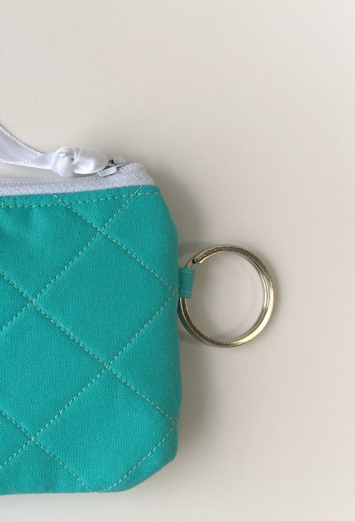 Zip ID Case Personalized Keychain Wristlet Key Fob - Etsy