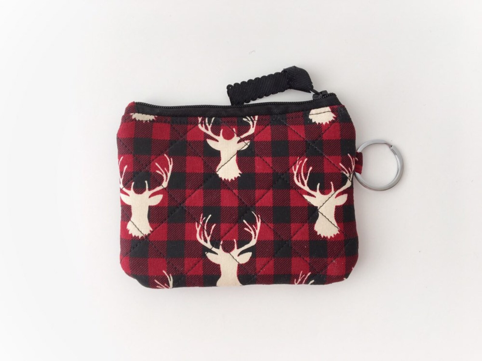 Zip ID Case Personalized Keychain Wristlet Key Fob - Etsy