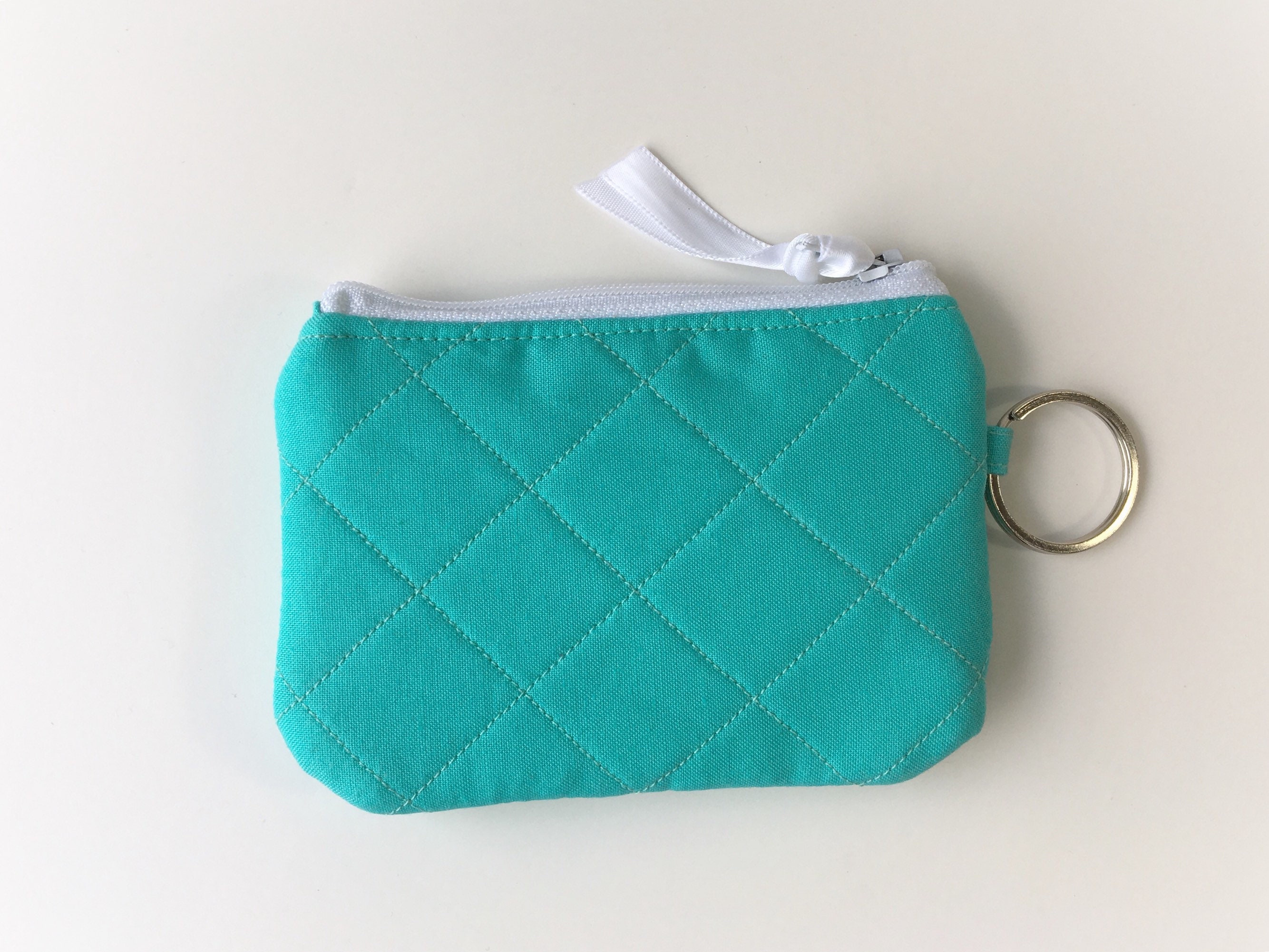 Zip ID Case Personalized Keychain Wristlet Key Fob - Etsy