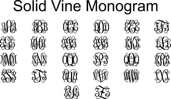 24 Inch Wooden Monogram With Scalloped Border Unfinished - Etsy