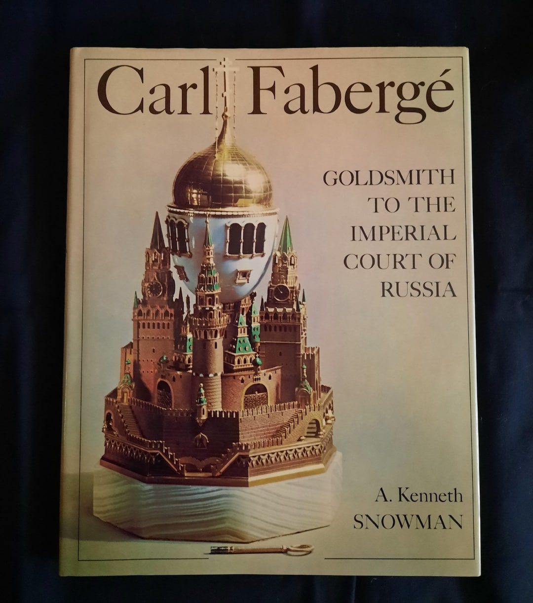 Book, Carl Faberge: Goldsmith to the Imperial Court of Russia, 1983, HC ...