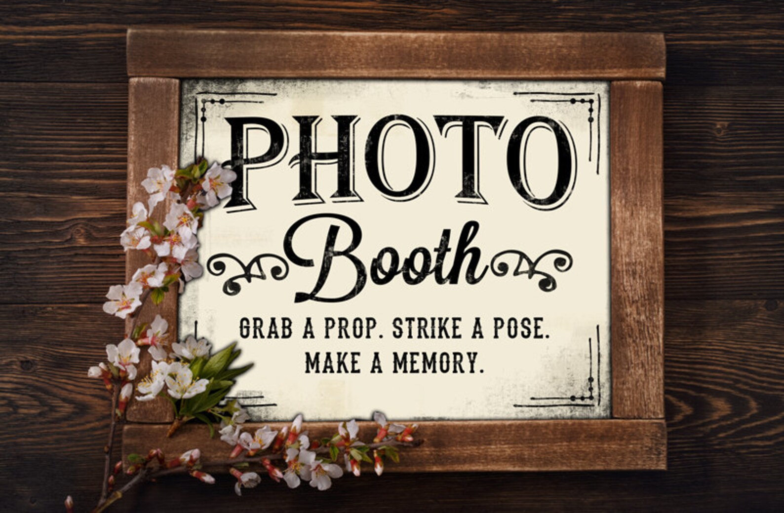 Photo Booth Wedding Sign / Instant Download / DIY Print at Home - Etsy