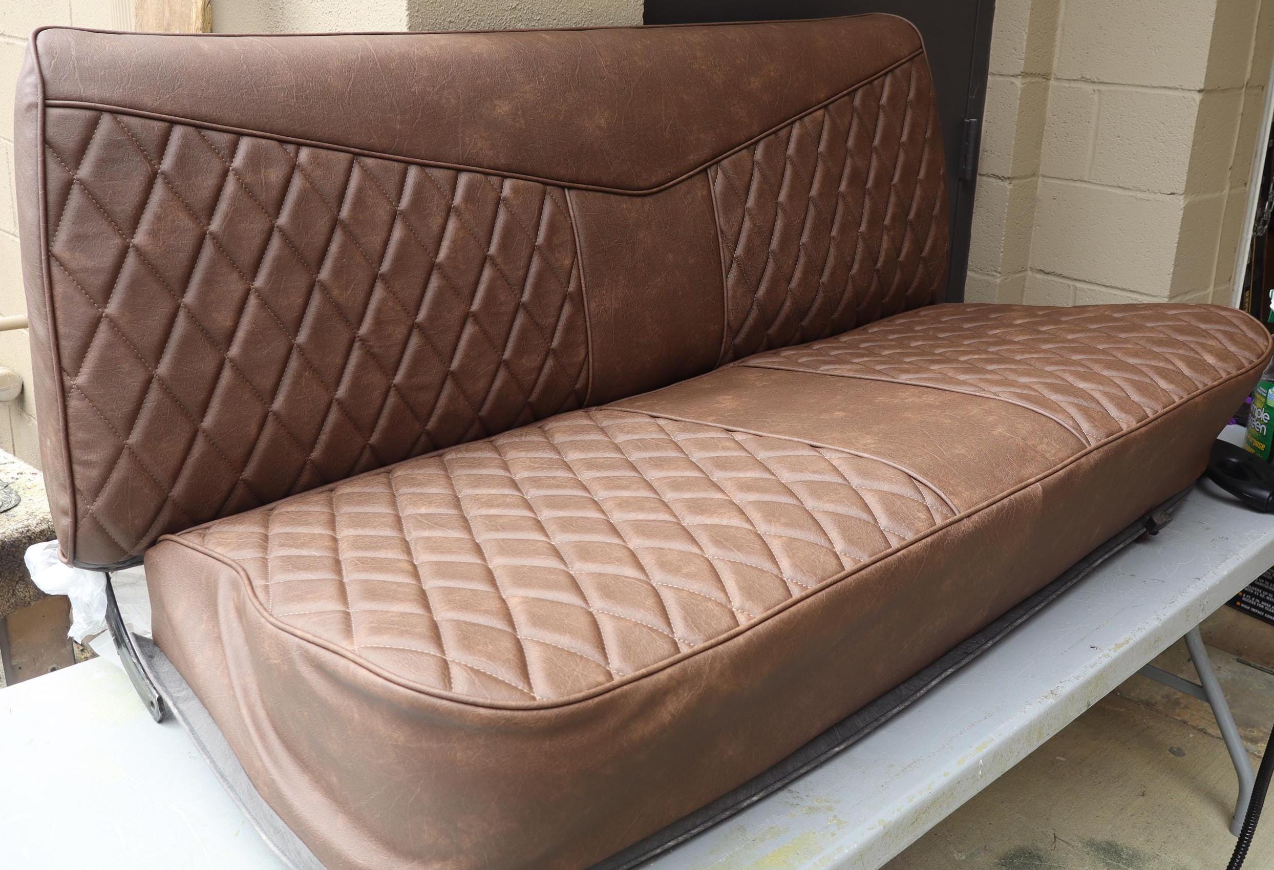 Diamond Western C10 Bench Seat Cover - Etsy