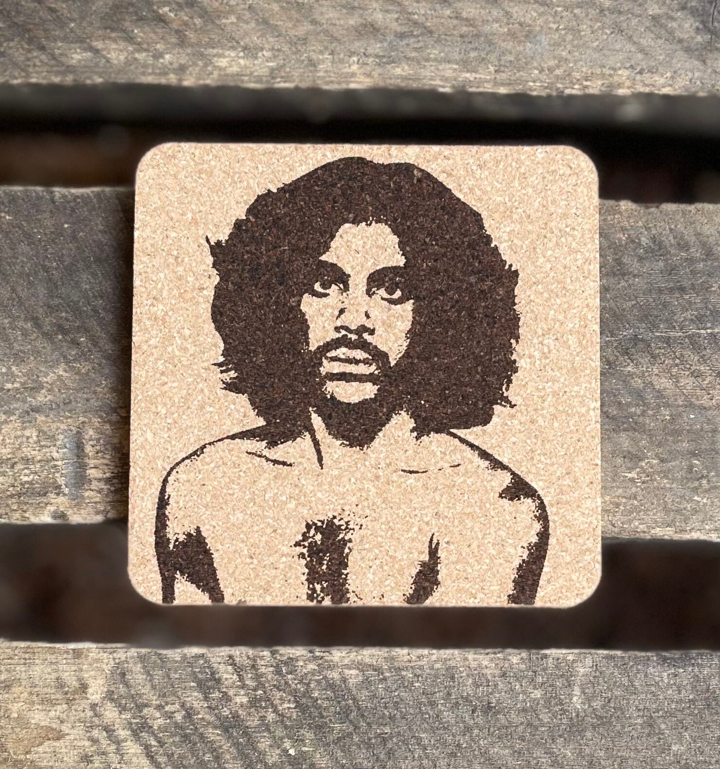 Prince the Artist Coasters Set of 4 | Laser Engraved Cork Drink ...