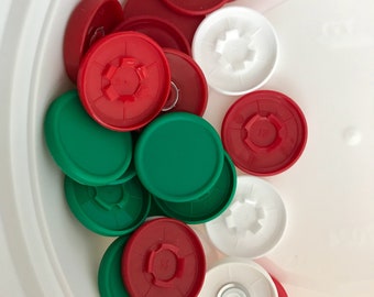 Medicine vial caps | Etsy