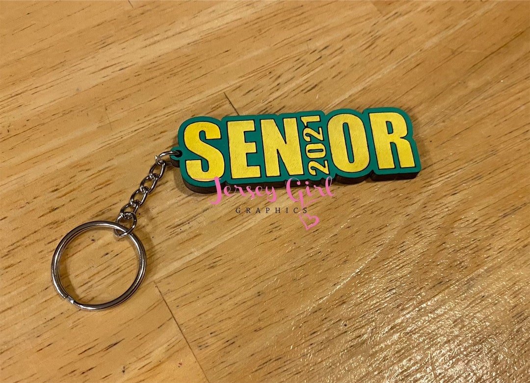 Senior Graduation 2023 Wooden Keychain Grad Gift High School College ...