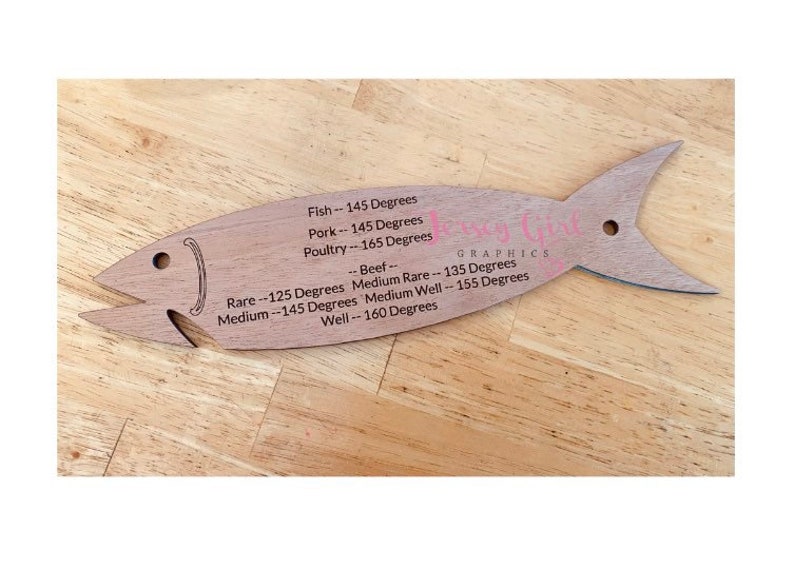 Wooden Fish Oven Rack Puller Push Smoker Kitchen Grill Pull - Etsy