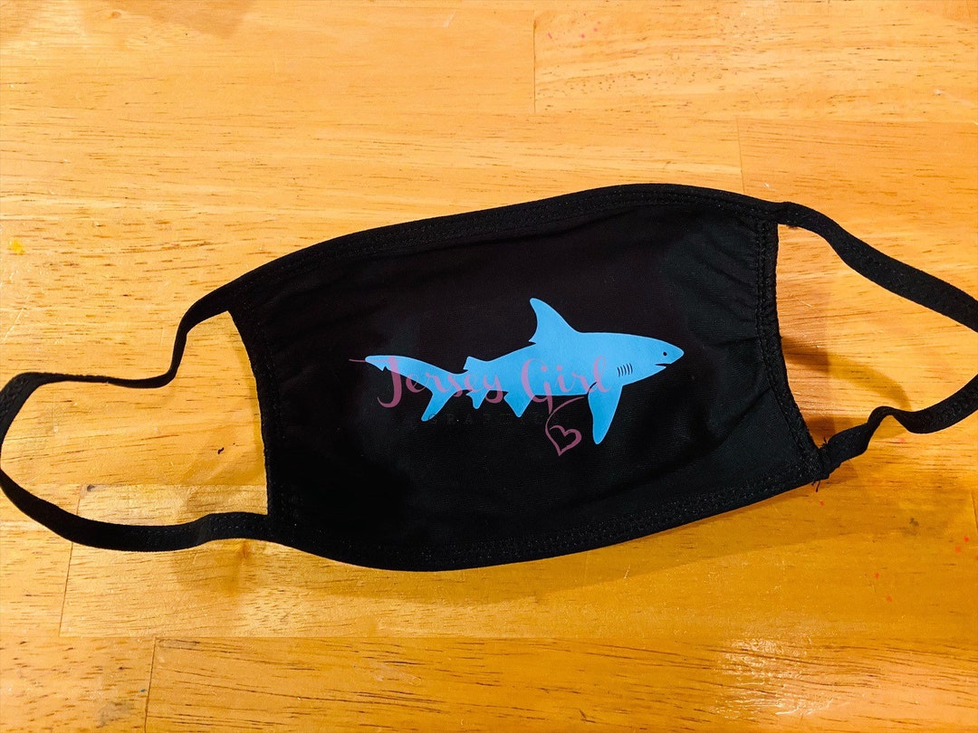 Shark Cotton Face Mask Gift Ocean Sea Beach Shore Daddy Baby Mommy Week ...
