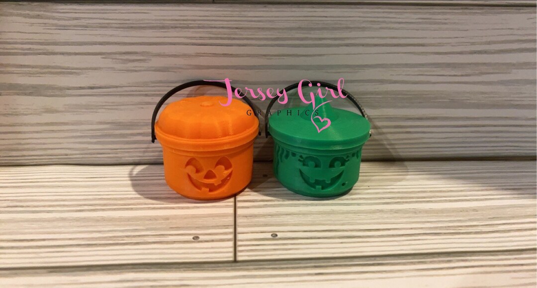 3D Printed Nostalgia Boo Bucket Halloween Trick or Treat Pail Gift ...