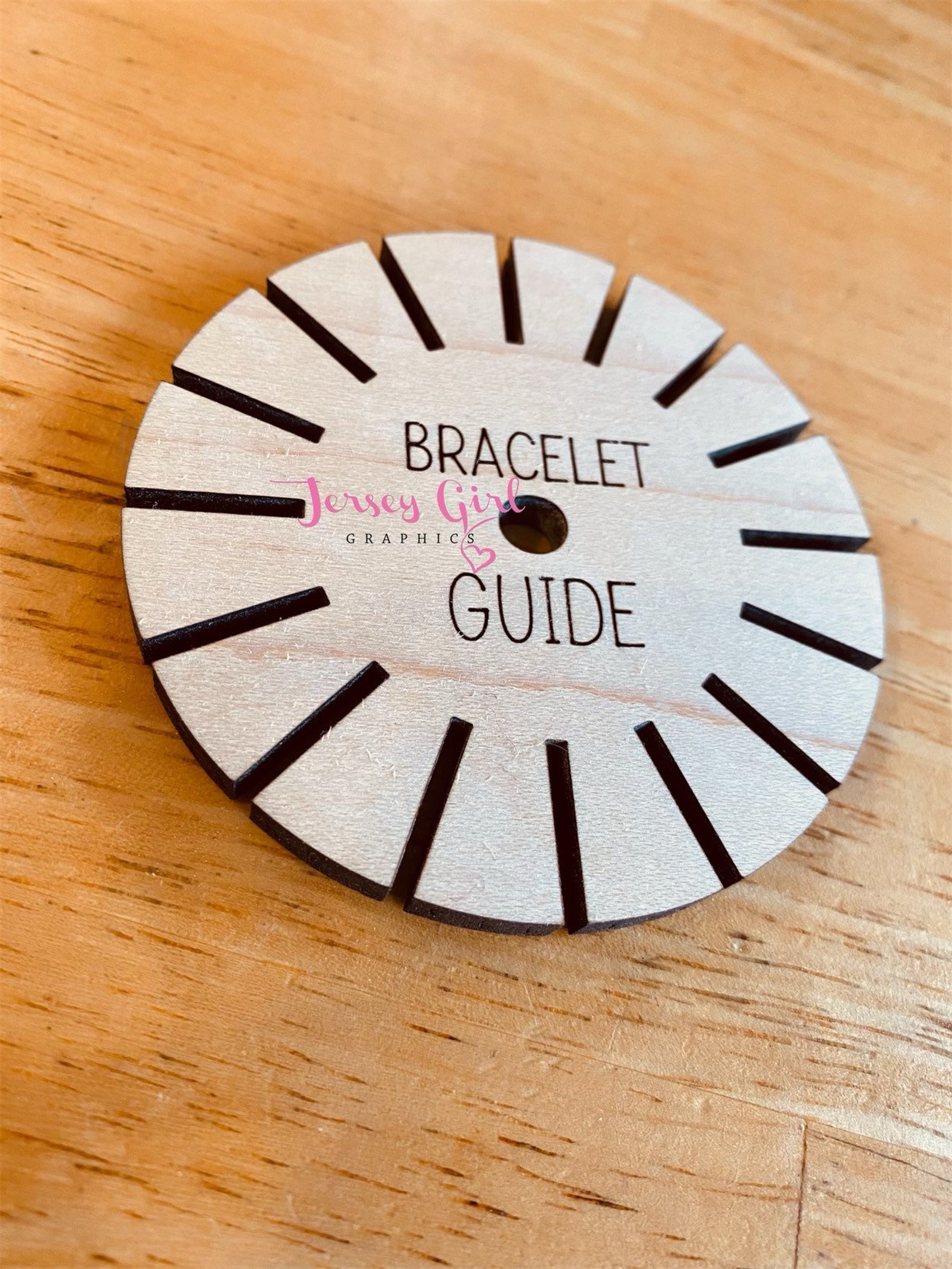 Friendship Bracelet Wooden Wheel Disc Loom Guide Braid Trollen | Etsy