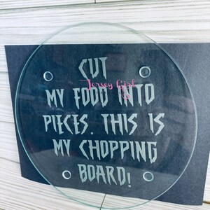Cut My Food Into Pieces This is My Chopping Board Funny Cutting Kitchen ...