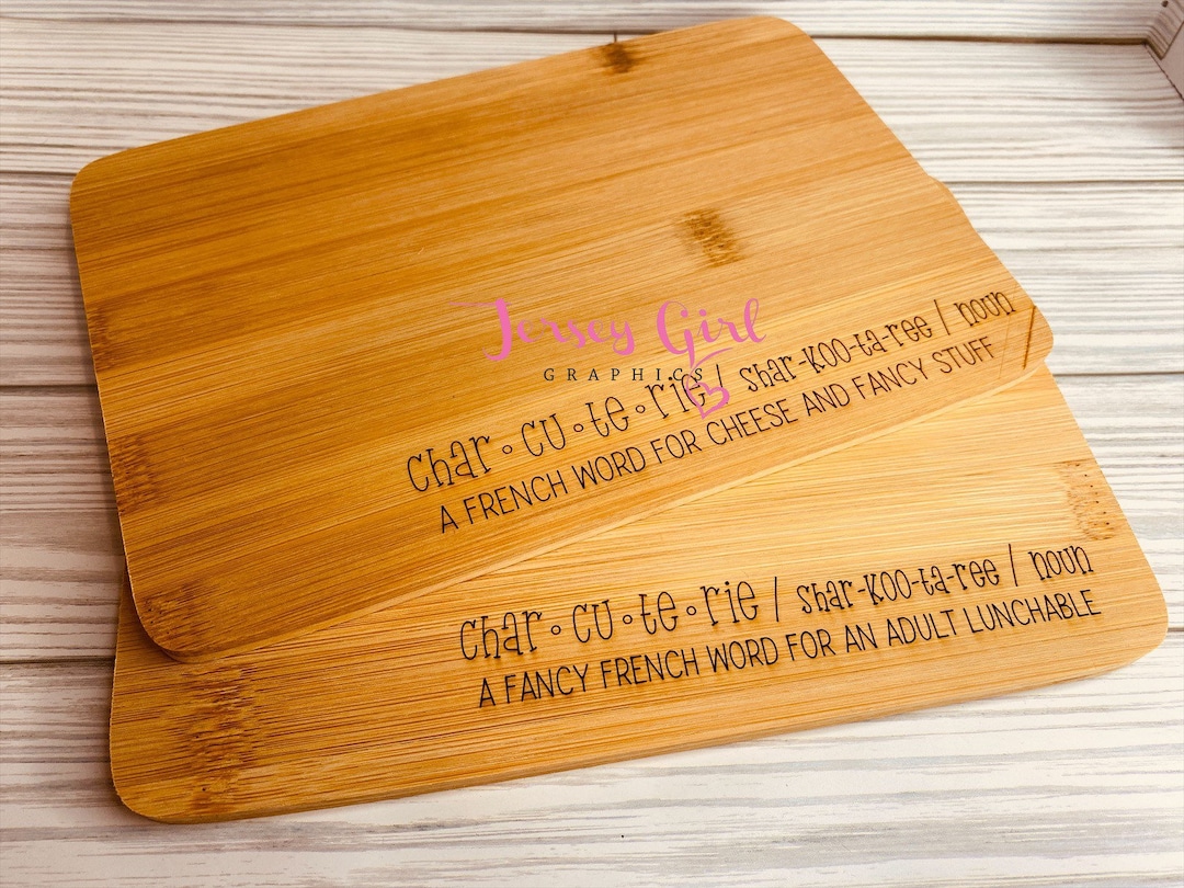 Charcuterie Board Bamboo Wood Cutting Board Funny Quote Gift Wedding ...