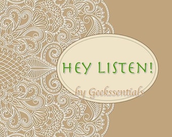 Zelda Hey Listen - Etsy