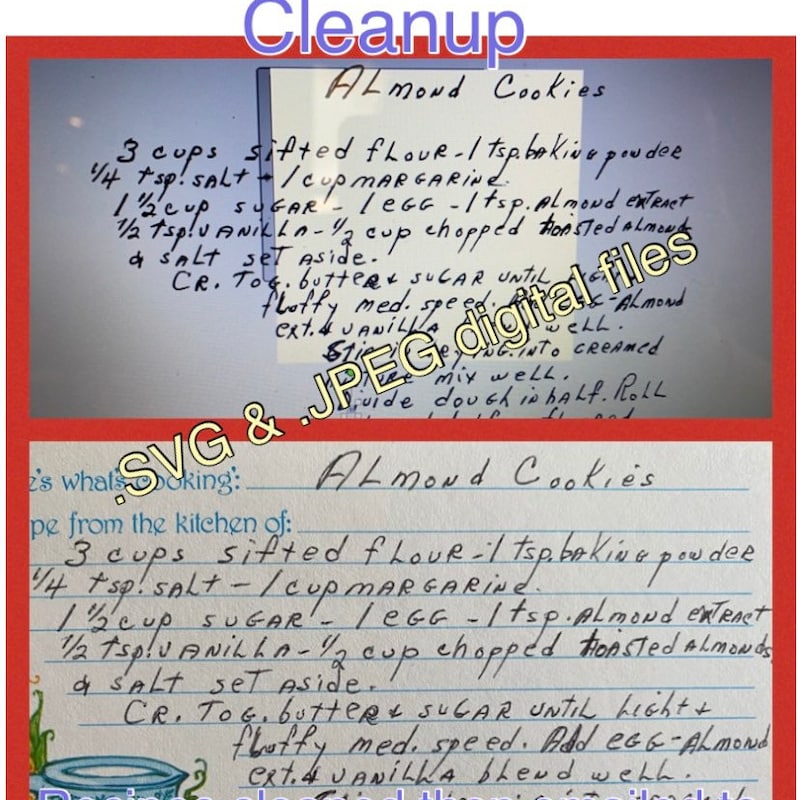 Recipe Binder Scrapbook - Etsy