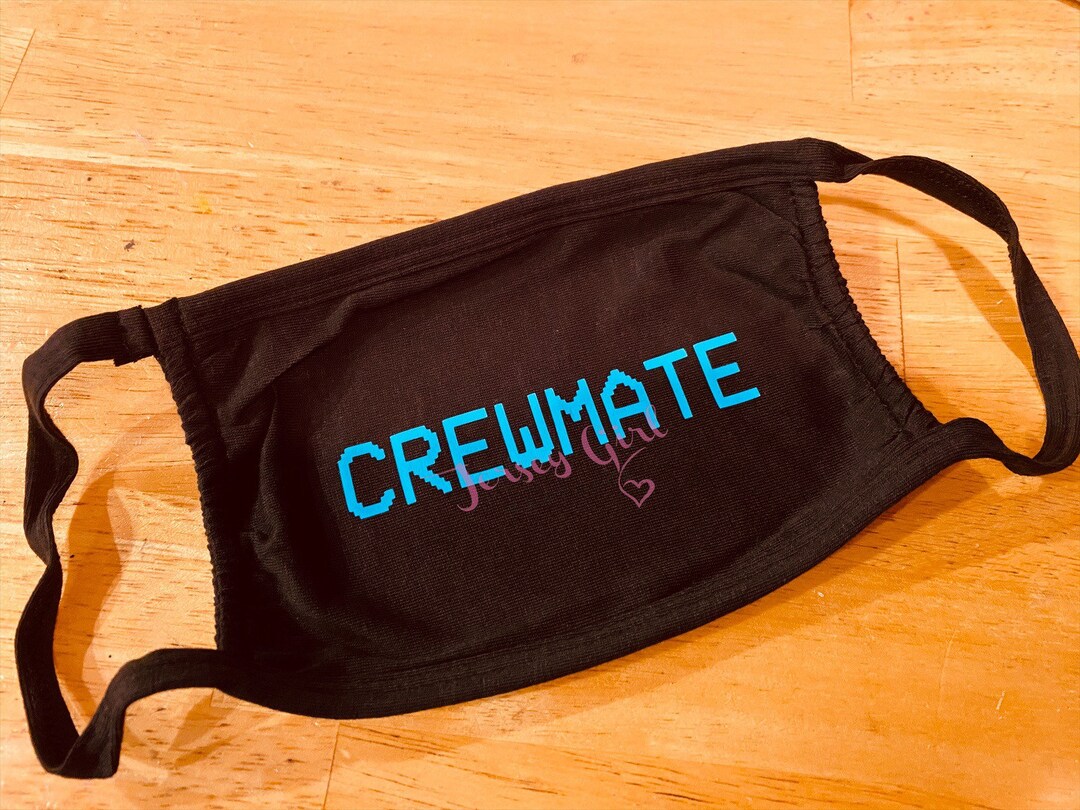 Crewmate Cotton Face Mask Imposter Halloween Costume Gift Among Game ...