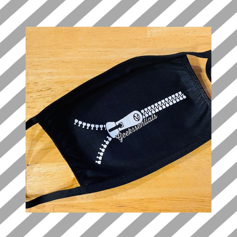 Zipper Face Mask - Etsy