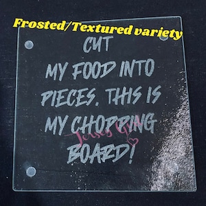 Cut My Food Into Pieces This is My Chopping Board Funny Cutting Kitchen ...