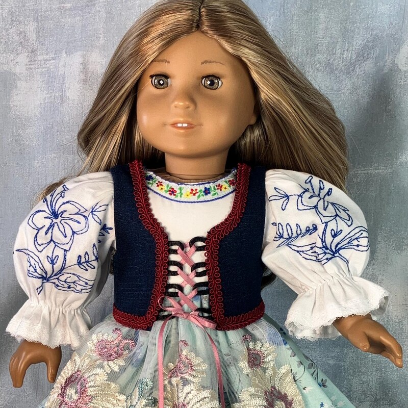 Handmade Polish Folk Dress - Etsy