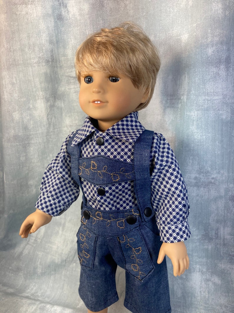 Historical Lederhosen German Alpine Boy Doll Outfit for - Etsy