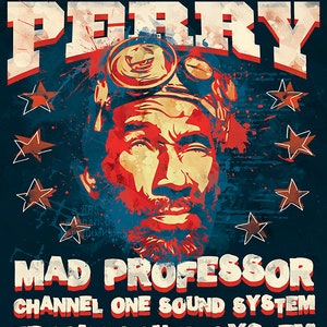 Lee Scratch Perry Concert Poster - Etsy