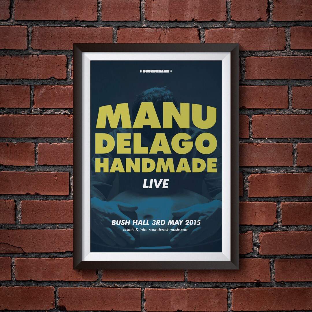 Manu Delago Concert Poster - Etsy
