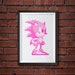 Sonic the Hedgehog ASCII Style Poster - Etsy Canada
