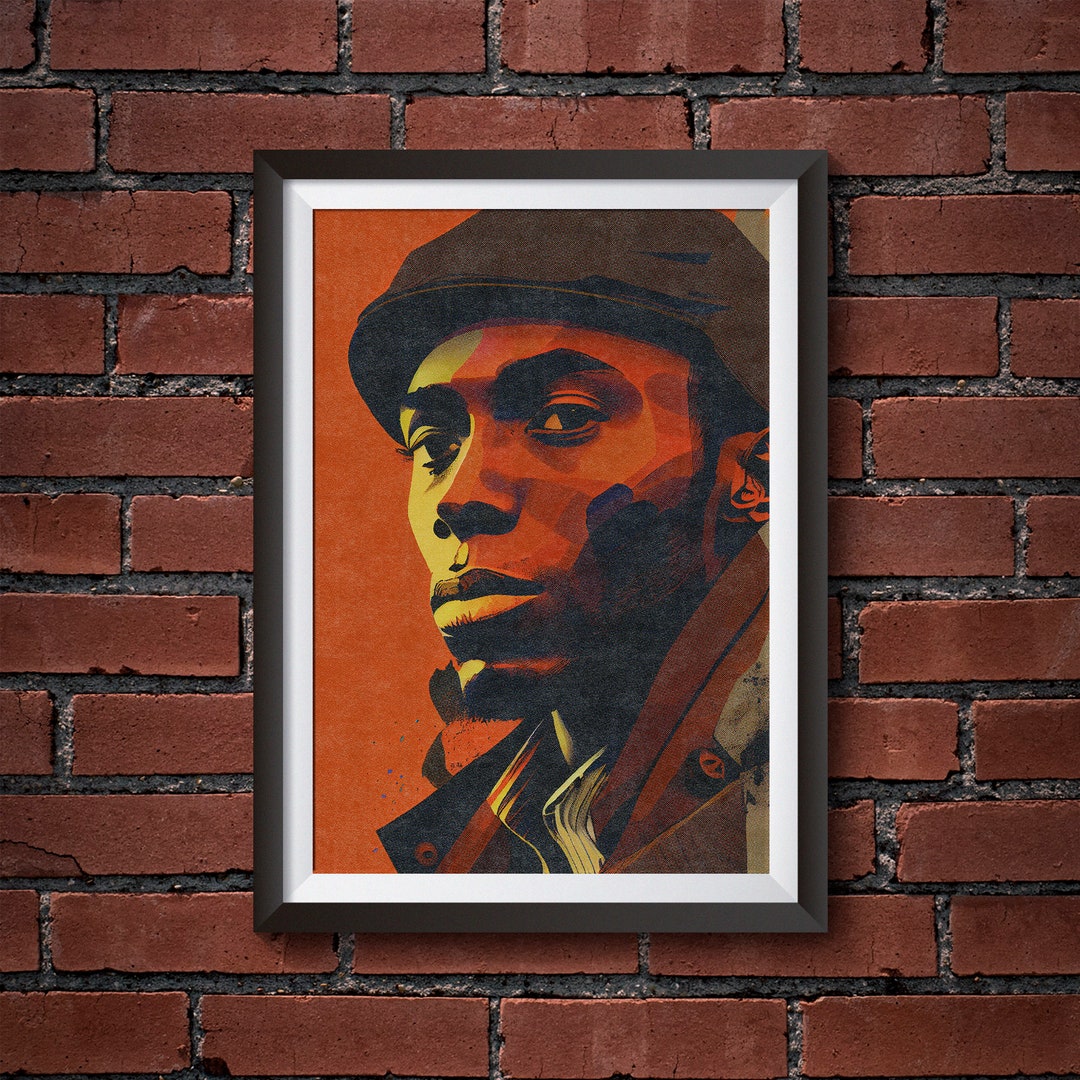 Mos Def / Yasiin Bey Portrait #2 - Etsy