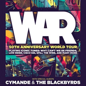 WAR (US Funk Band) UK Tour 2019 Concert Poster - Etsy