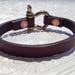 Leather Shackle Cuff Bracelet. Brass - Etsy