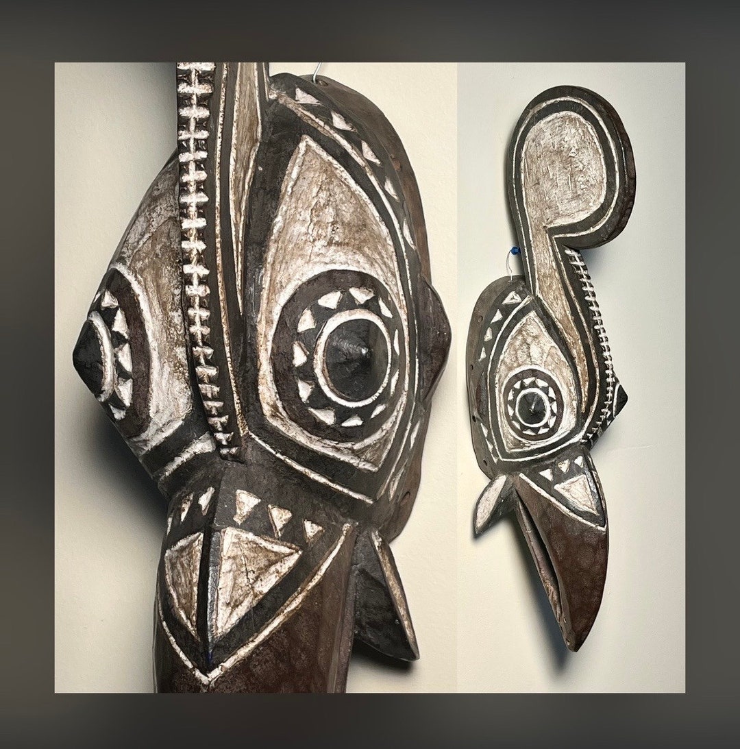 Delightful Bobo Bird Mask, 20th Century, Burkina Faso. - Etsy