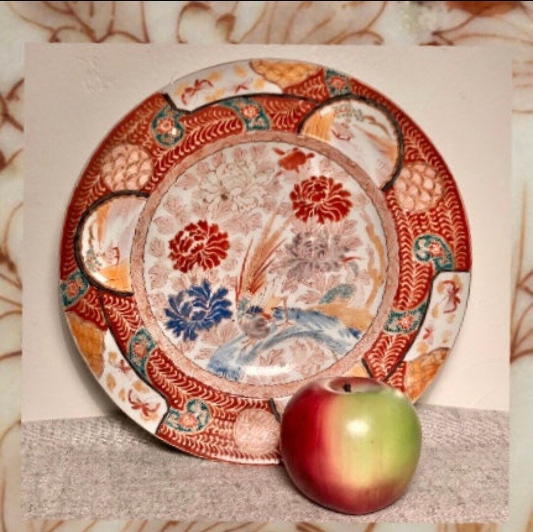 Japanese Imari Plate. Circa 1860. Hisutomi Yohri Masaoki. - Etsy