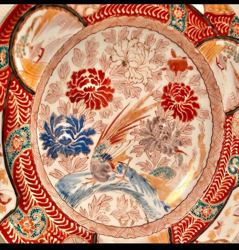 Japanese Imari Plate. Circa 1860. Hisutomi Yohri Masaoki. - Etsy