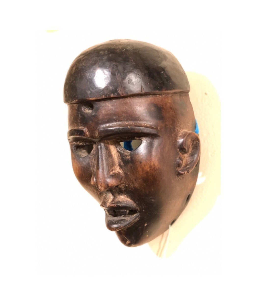Amazing Antique Yombe Ceremonial Mask - Etsy