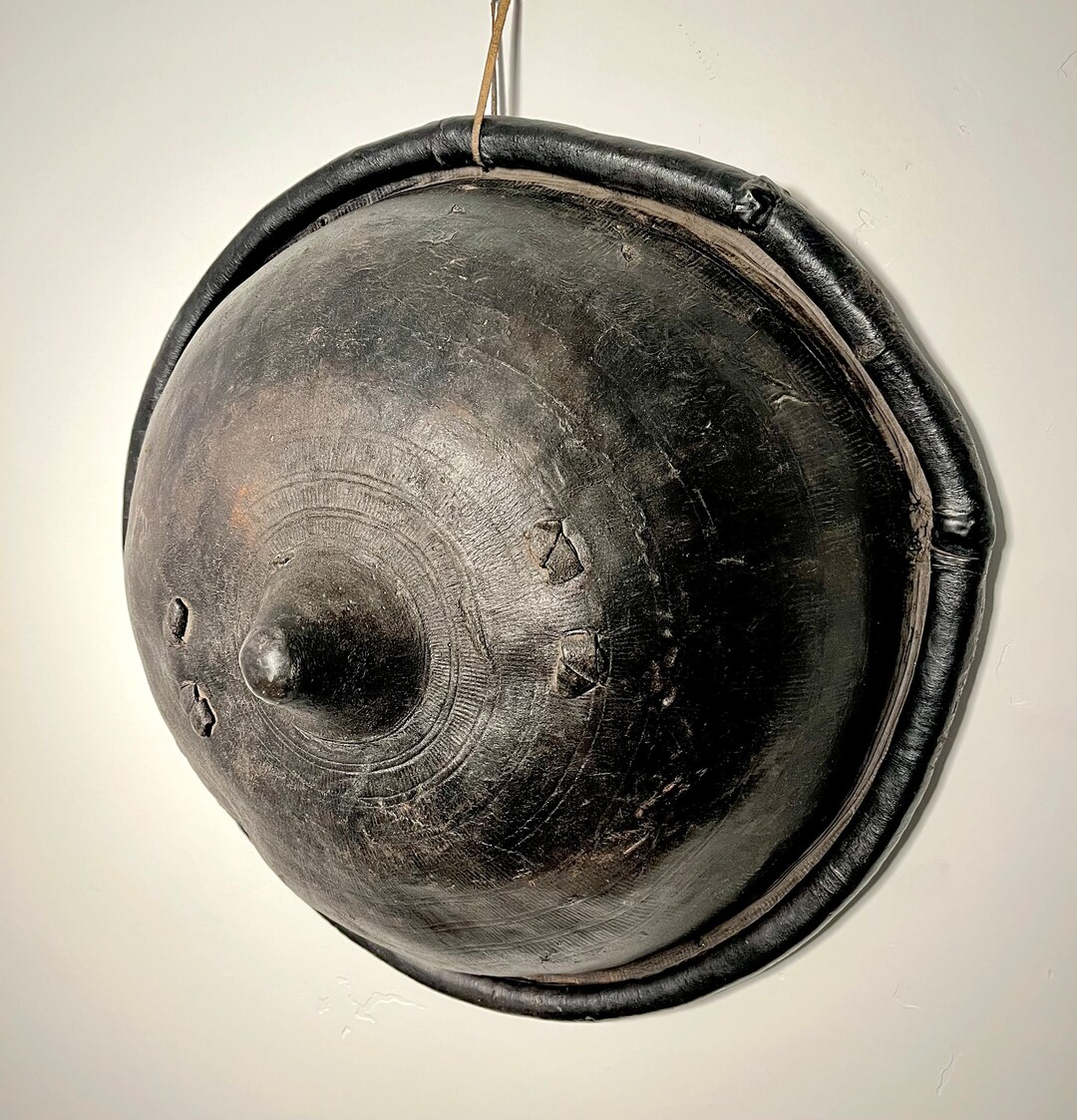 Oromo Warrior Shield. Ethiopia. E. 20th Century. Hippopotamus Leather ...
