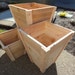 New Decorative Trapezoid Cedar Wood Flower Beds/pots - Etsy