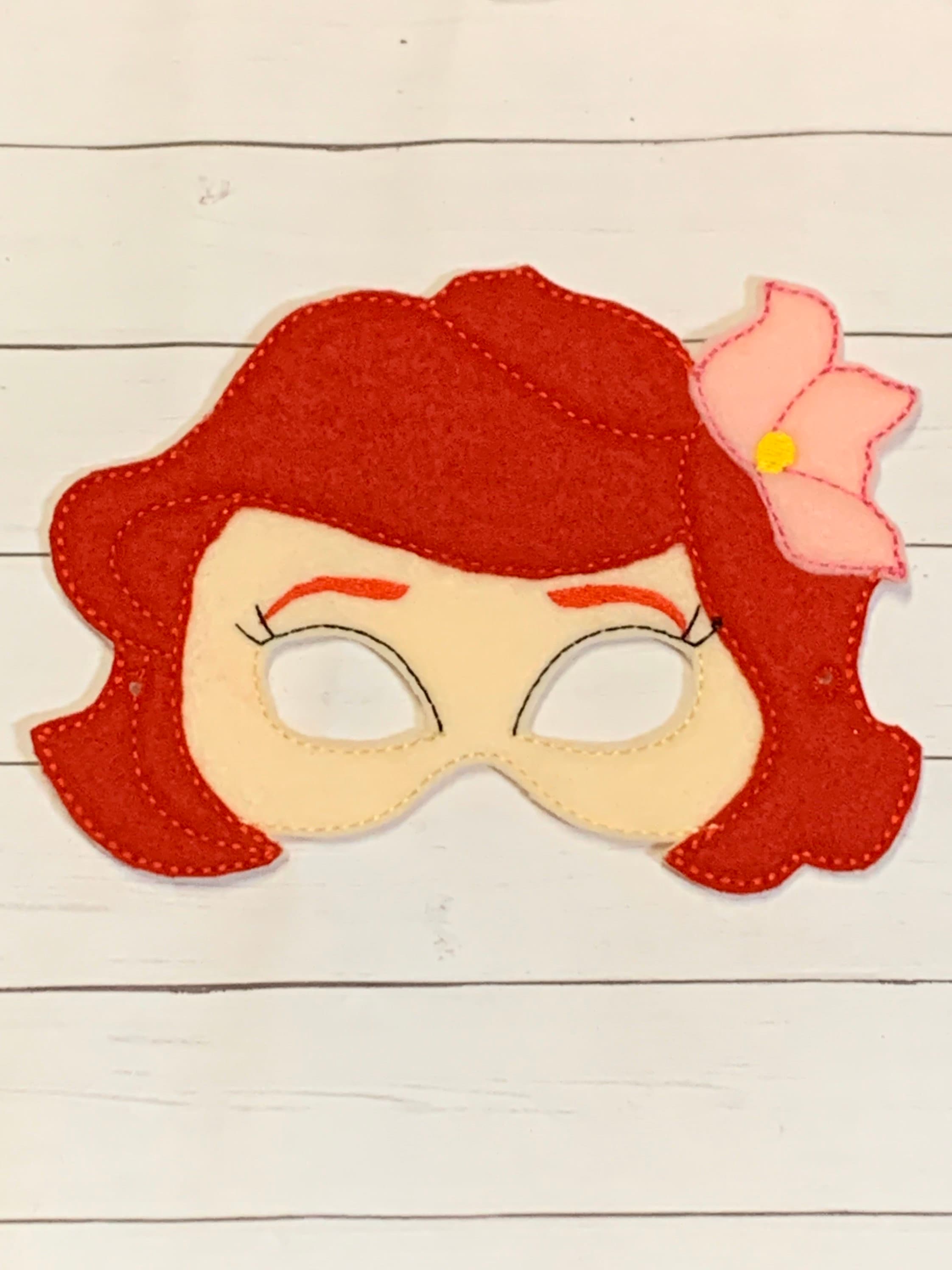 Little Mermaid Mask - Etsy